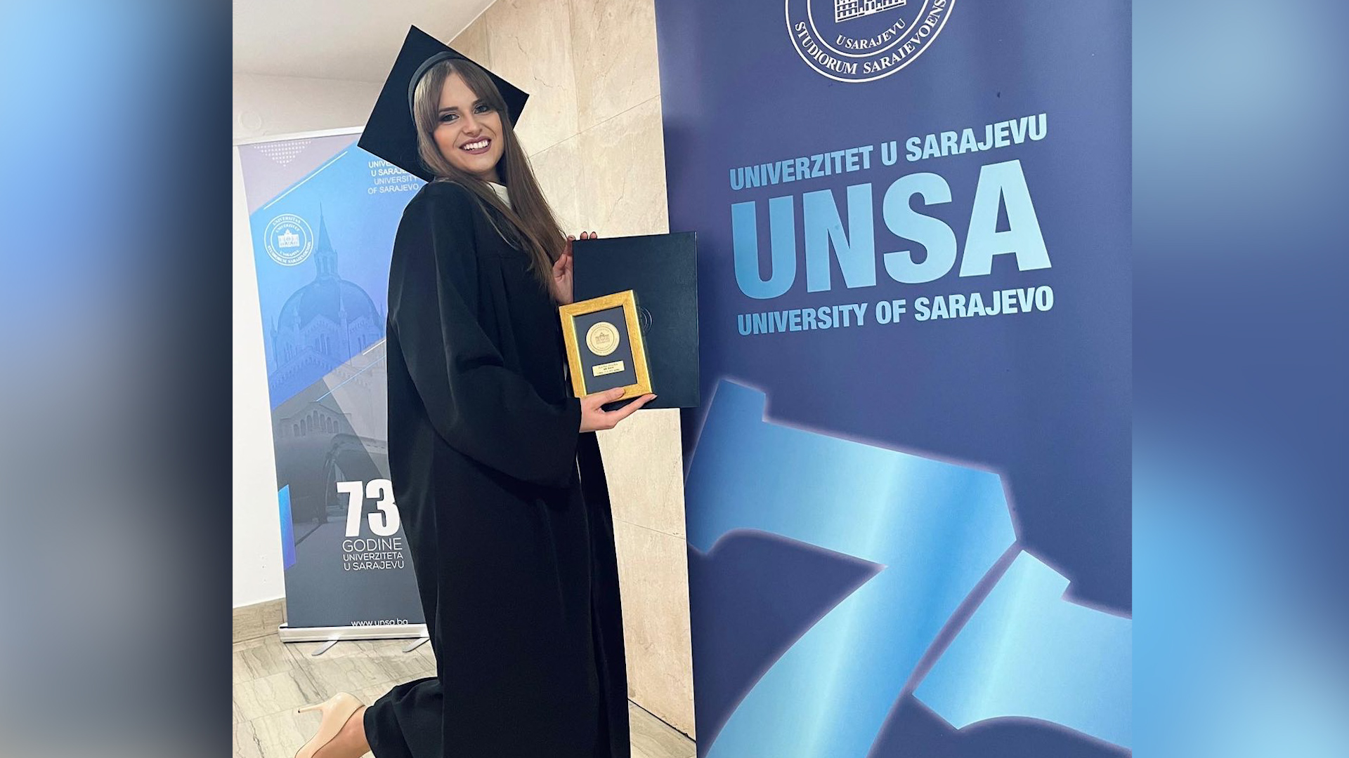 VOGOŠĆANKA AJLA BUKVA DOBITNICA ZLATNE ZNAČKE UNIVERZITETA U SARAJEVU ...