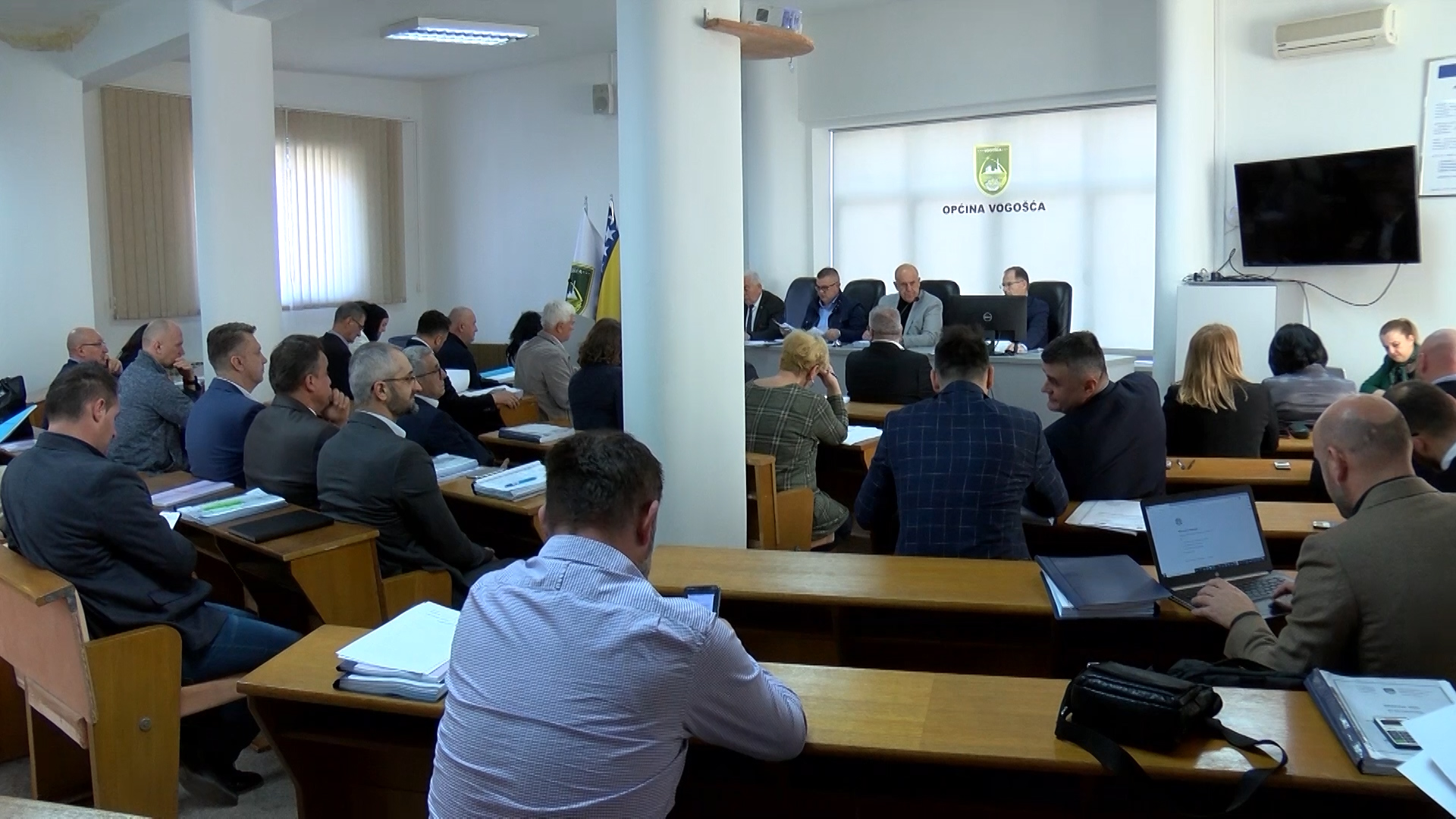 NA SJEDNICI OPĆINSKOG VIJEĆA VOGOŠĆA PREZENTOVANA INFORMACIJA O RADU JU „KANTONALNI CENTAR ZA ...