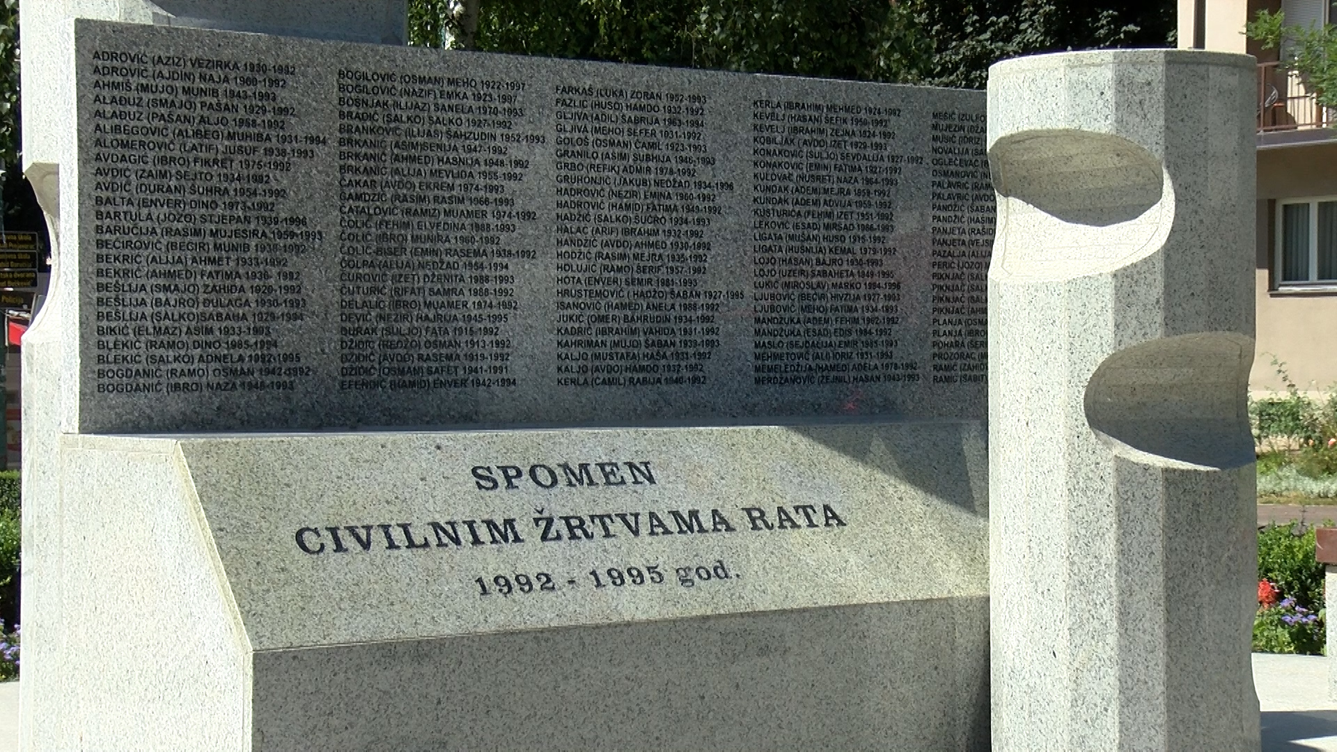 NA DAN CIVILNIH ŽRTAVA RATA 03. JULA BIĆE OTKRIVENA SPOMEN PLOČA SA ...