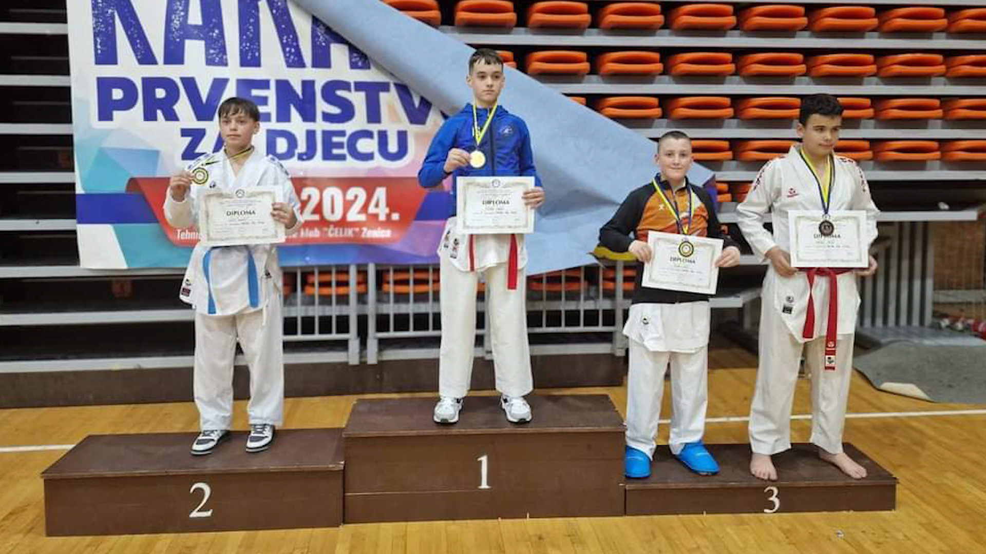 5 MEDALJA ZA SAMBON NA FEDERALNOM KARATE PRVENSTVU ZA DJECU | Radio ...