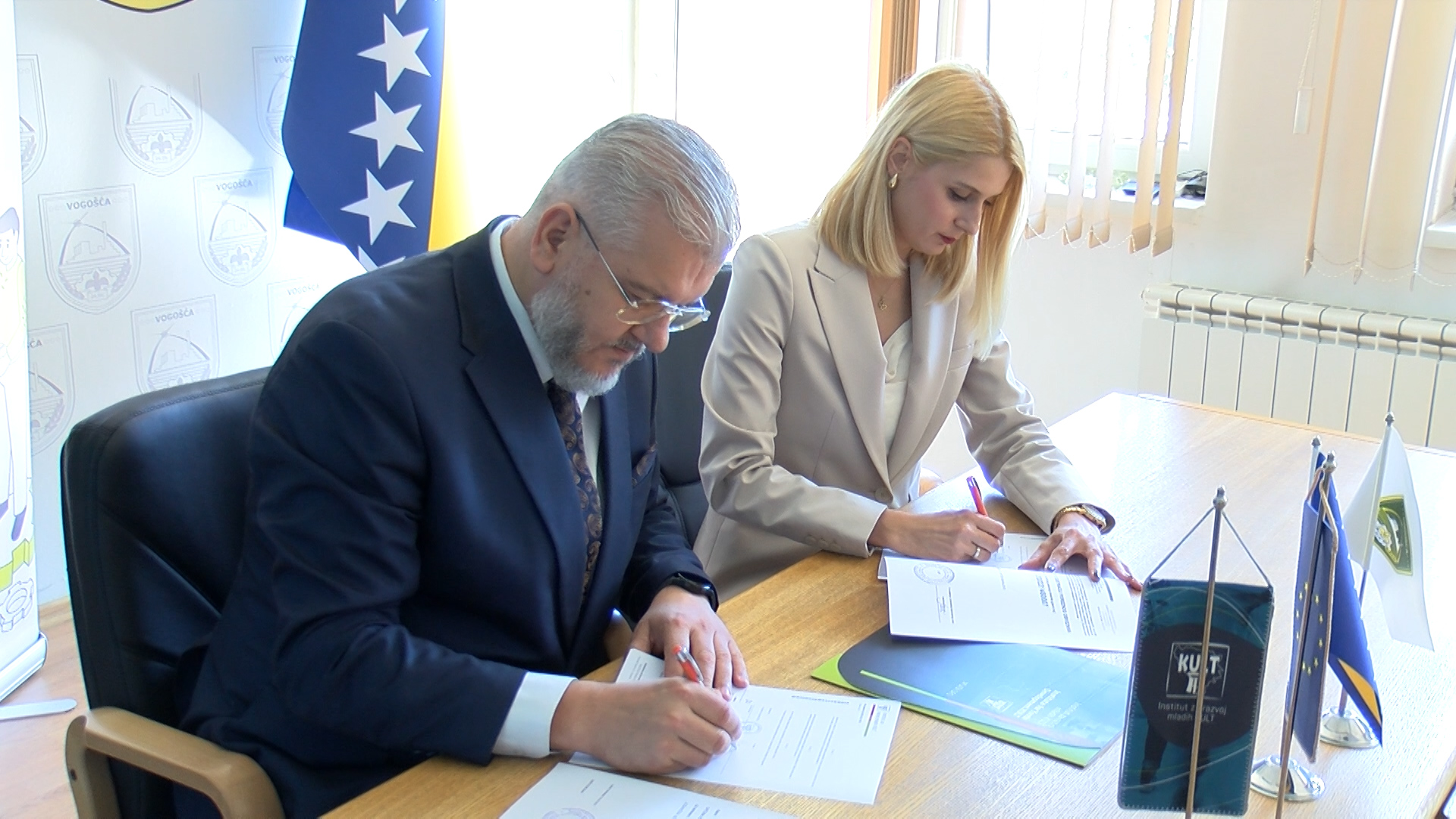 OPĆINA VOGOŠĆA SA INSTITUTOM ZA RAZVOJ MLADIH “KULT” RADI NA STRATEGIJI ...